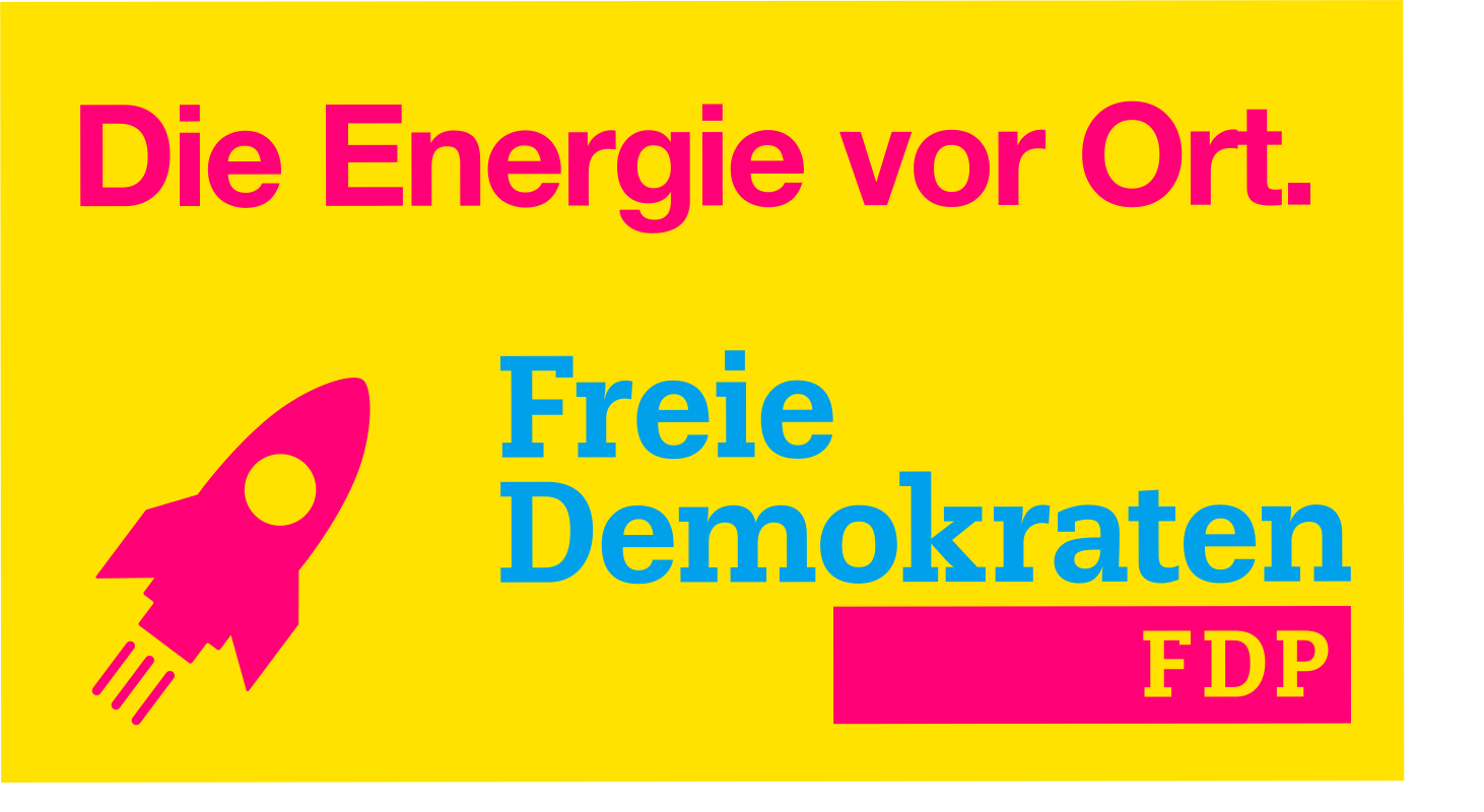 FDP-Werbemittel - Banner aus Meshgewebe mit individuellem Druck